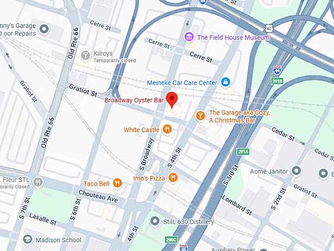 16. broadway oyster bar map