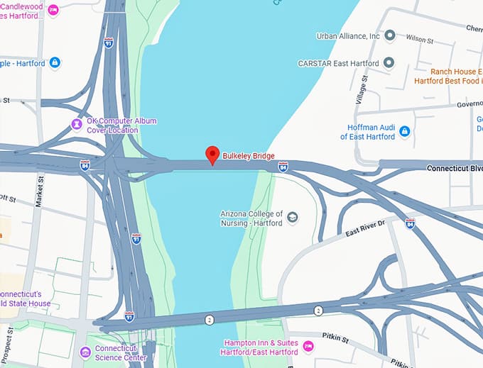 16. bulkeley bridge map