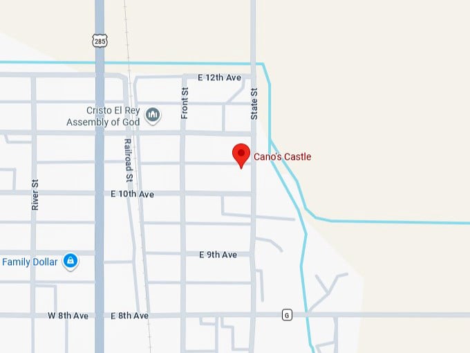 16. cano's castle map