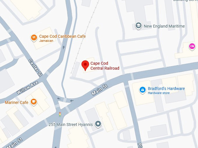 16. cape cod central railroad map