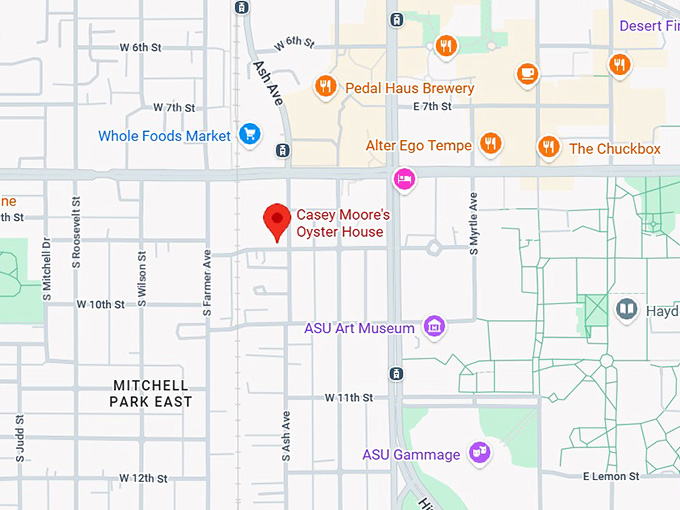 16. casey moore's oyster house map