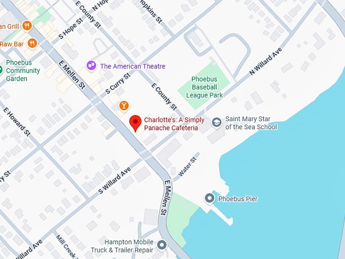 16. charlotte's a simply panache cafeteria map