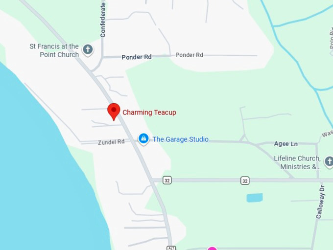 16. charming teacup's map