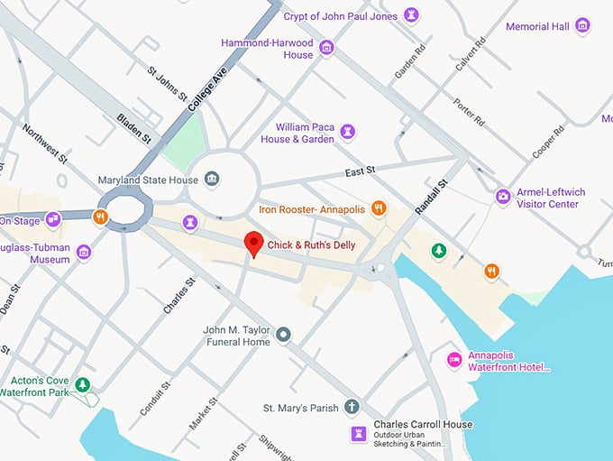 16. chick & ruth's delly map