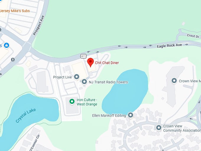 16. chit chat diner map