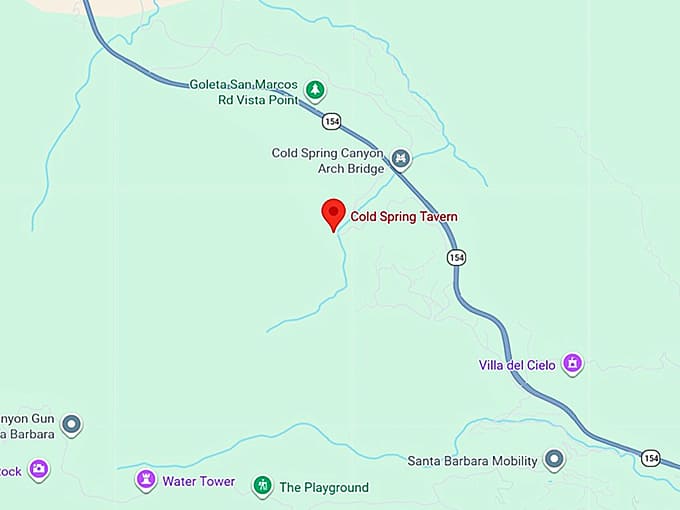 16. cold spring tavern map