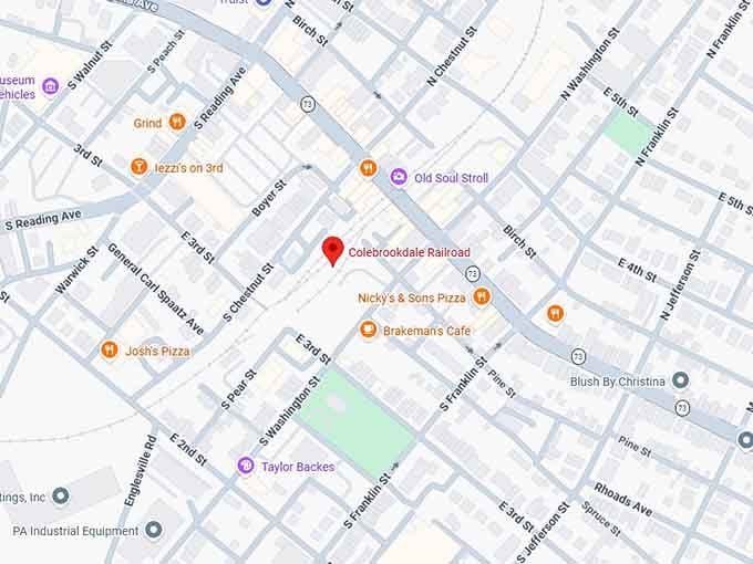 16. colebrookdale railroad map