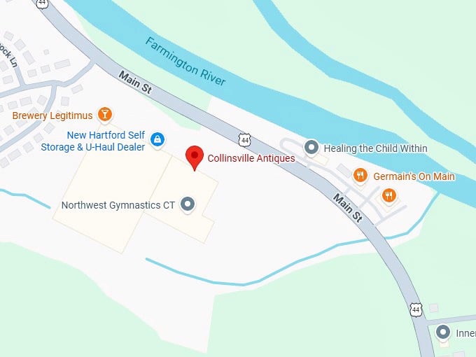 16. collinsville antiques co map
