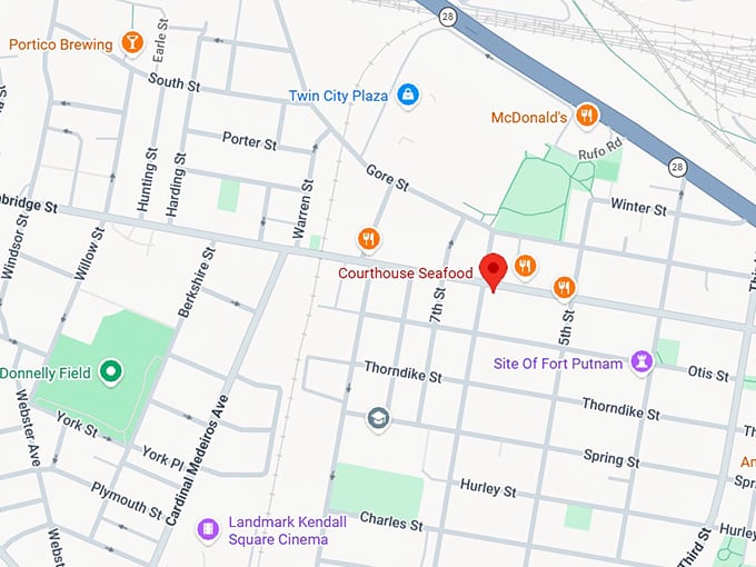 16. courthouse seafood map