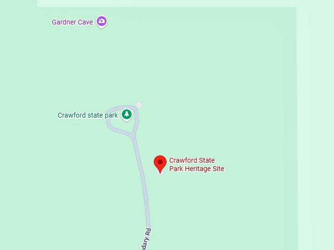 16. crawford state park heritage site map