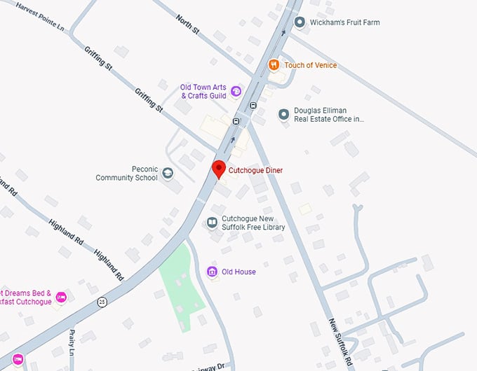 16. cutchogue diner map