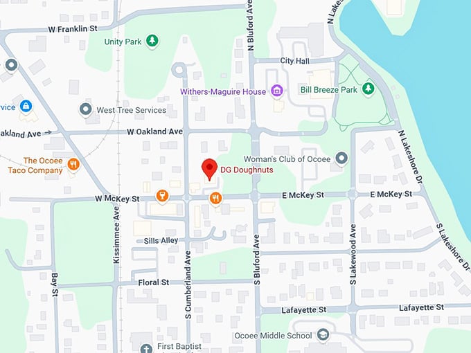 16. dg doughnuts map