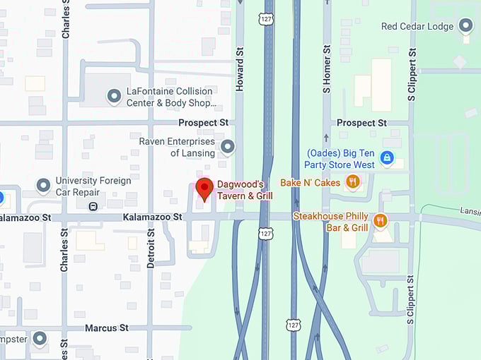 16. dagwood&rsquo;s tavern & grill map