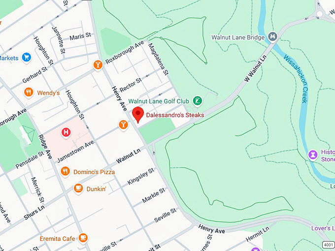 16. dalessandro’s steaks map
