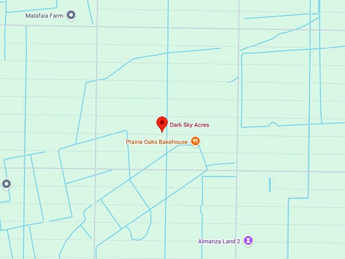 16. dark sky acres map