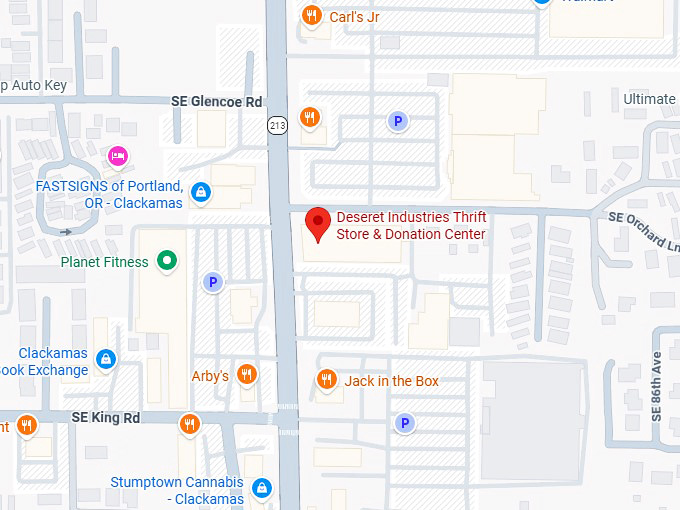 16. deseret industries thrift store & donation center map