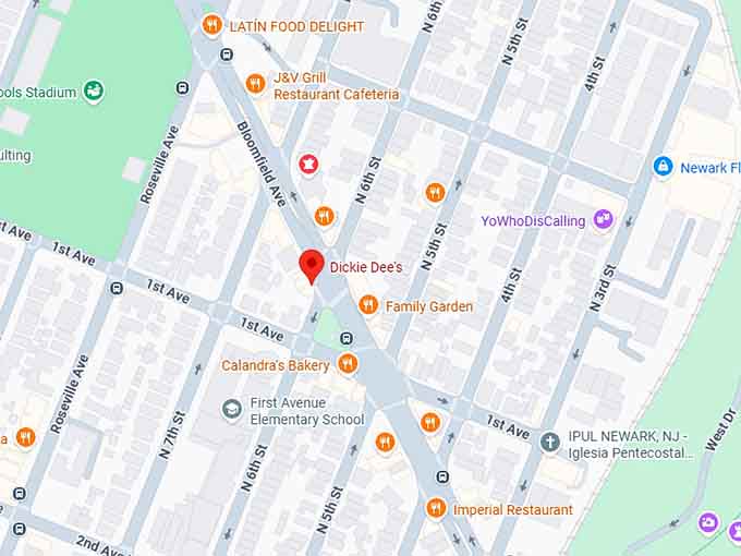 16. dickie dee’s map