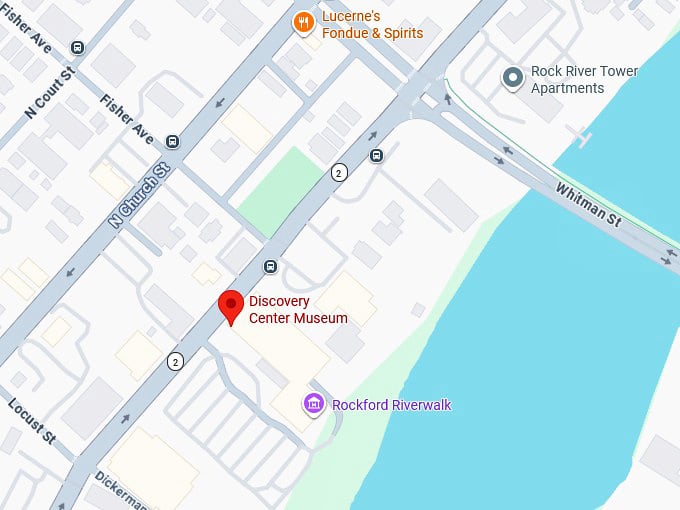discovery center museum map