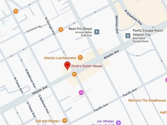 16. dock&rsquo;s oyster house map