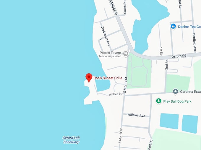 16. doc&rsquo;s sunset grille map