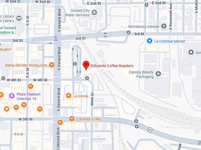 16. dolcevita coffee roasters map