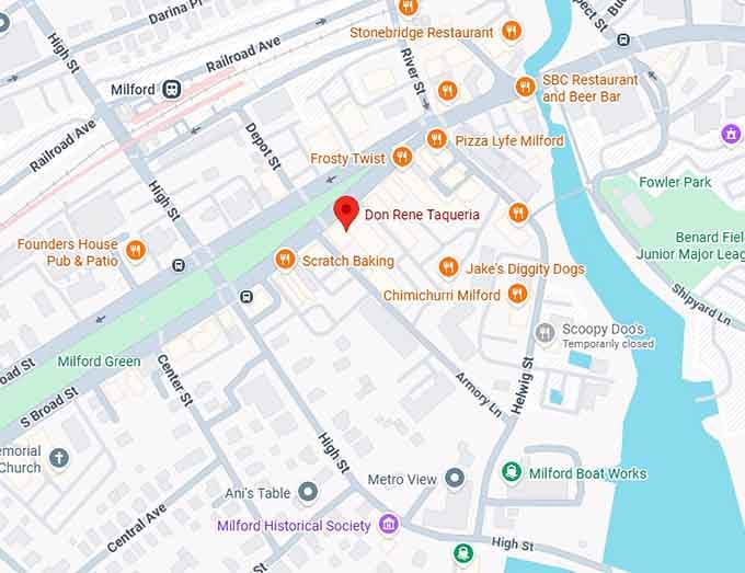 16. don rene taqueria map