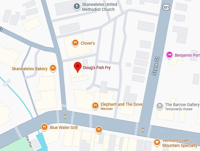 16. doug's fish fry's map