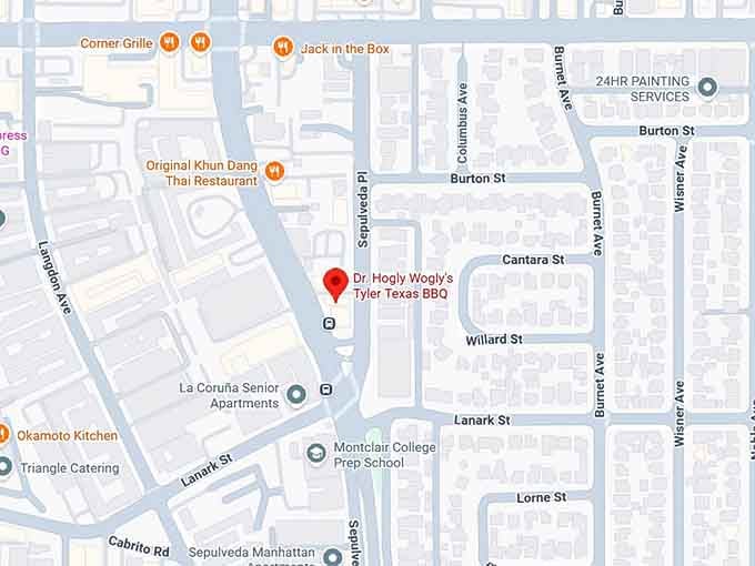 16. dr. hogly wogly's tyler texas bbq map