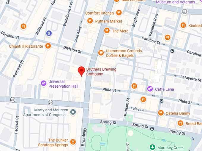 16. druthers brewing company map