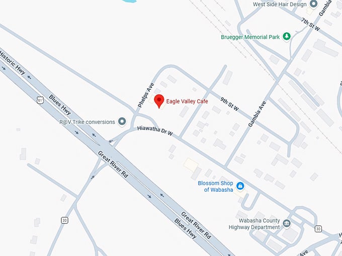 16. eagle valley cafe map