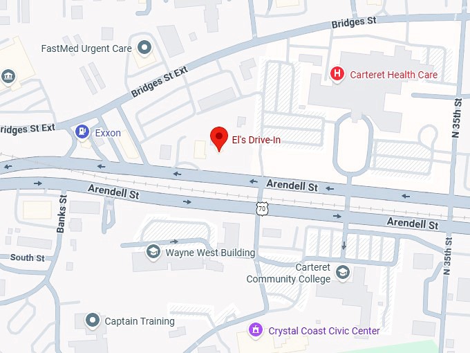 16. el’s drive in map