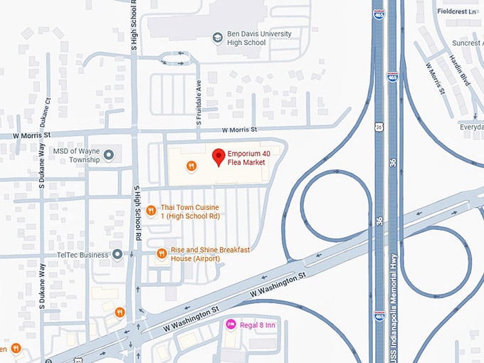 16. emporium 40 flea market map