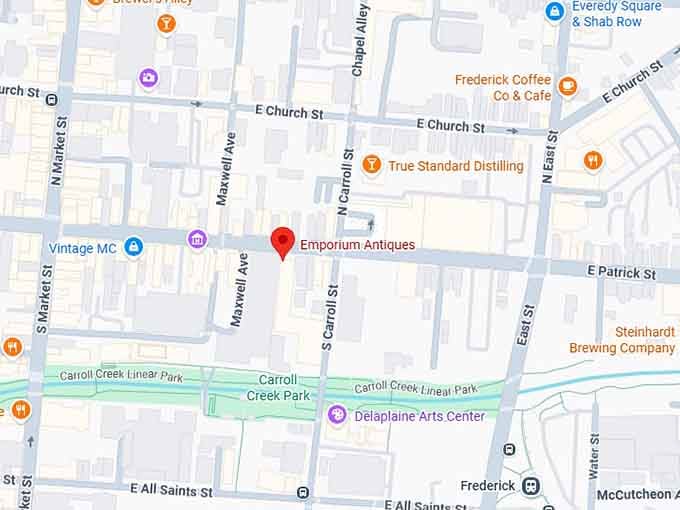 16. emporium antiques map