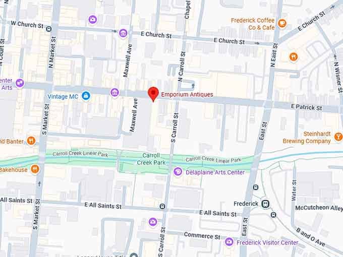 16. emporium antiques map