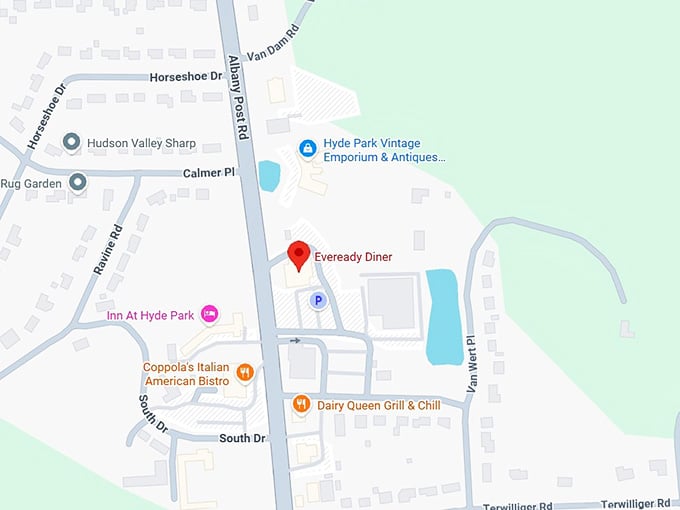 16. eveready diner map