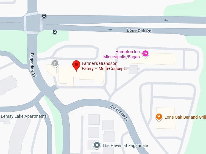 16. farmer&rsquo;s grandson eatery's map