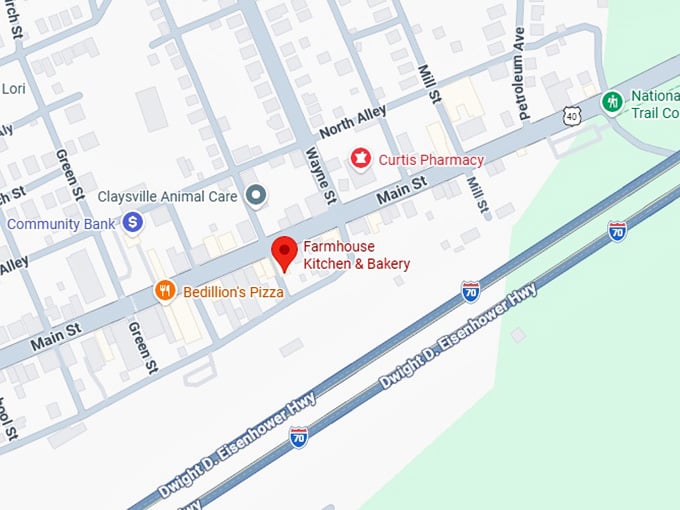 16. farmhouse kitchen & bakery map