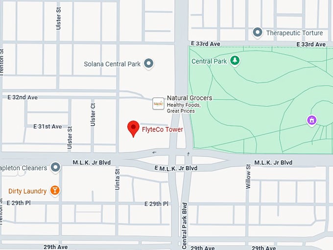 16. flyteco tower map