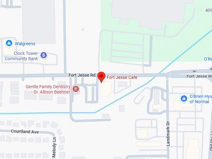 16. fort jesse cafe map