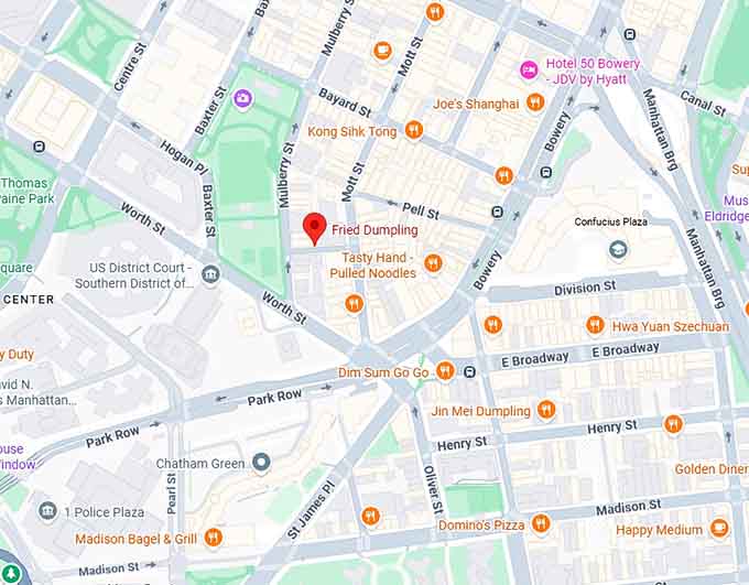 16. fried dumpling map