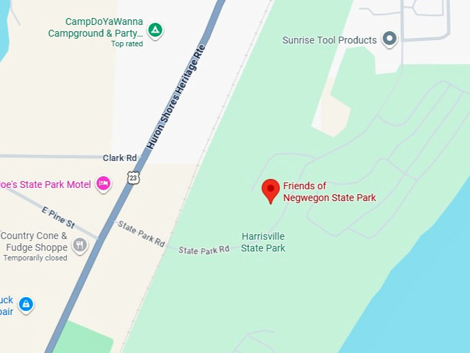 16. friends of negwegon state park map