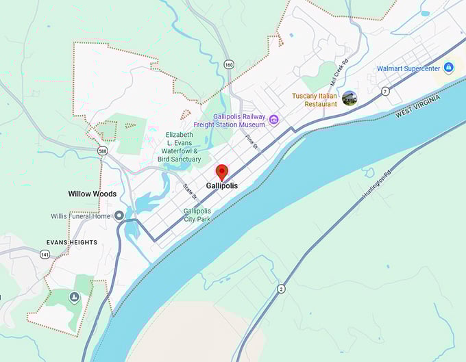 16. gallipolis, oh map