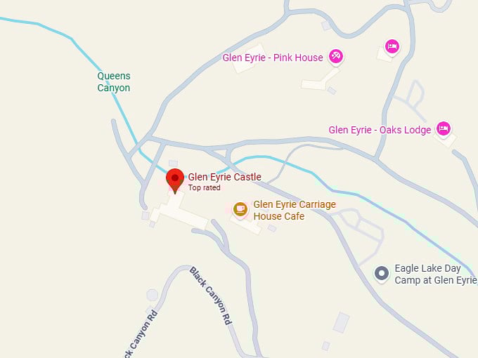 16. glen eyrie castle map