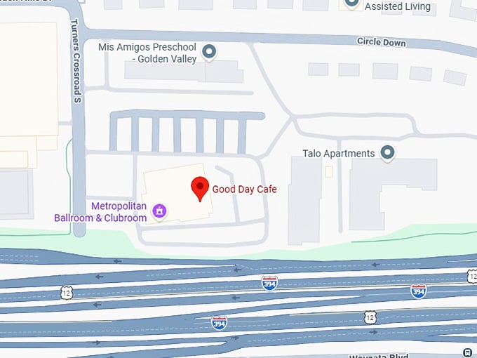 16. good day cafe map