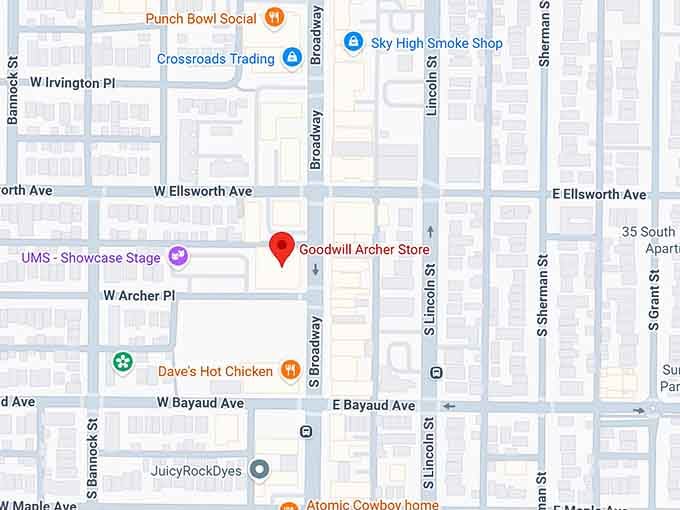 16. goodwill archer store map