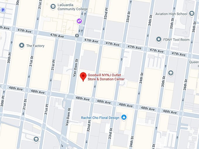 16. goodwill nynj outlet store & donation center map