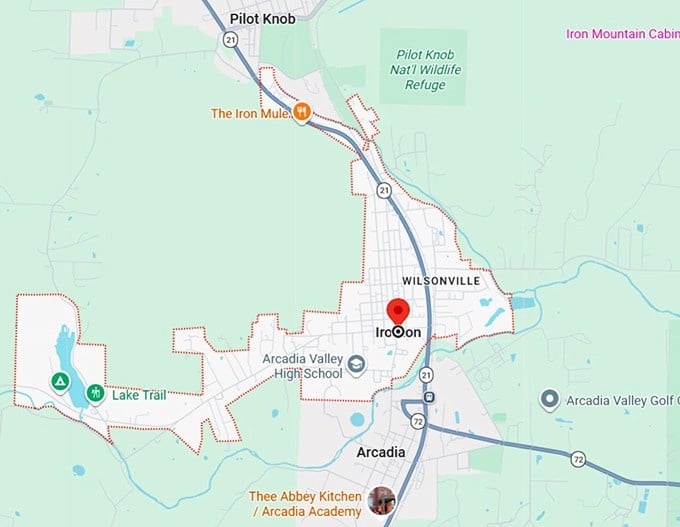 16. goulding castle map