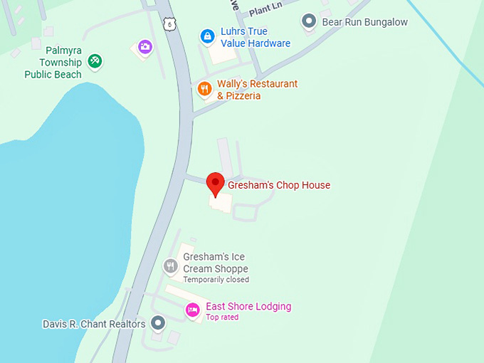 16. gresham's chop house map