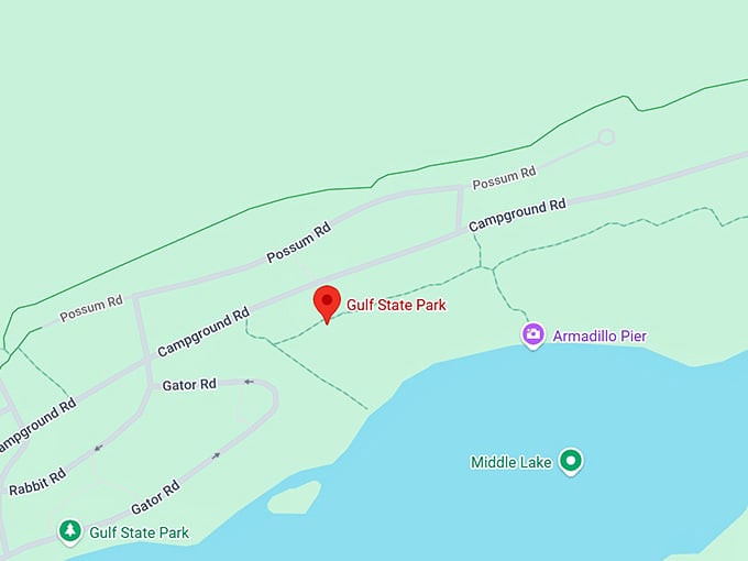 16. gulf state park map