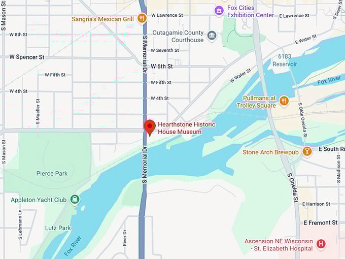 16. hearthstone historic house museum map